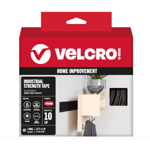 Velcro | Storage & Organization | Velcro Industrial Strength Tape 5 Ft ...